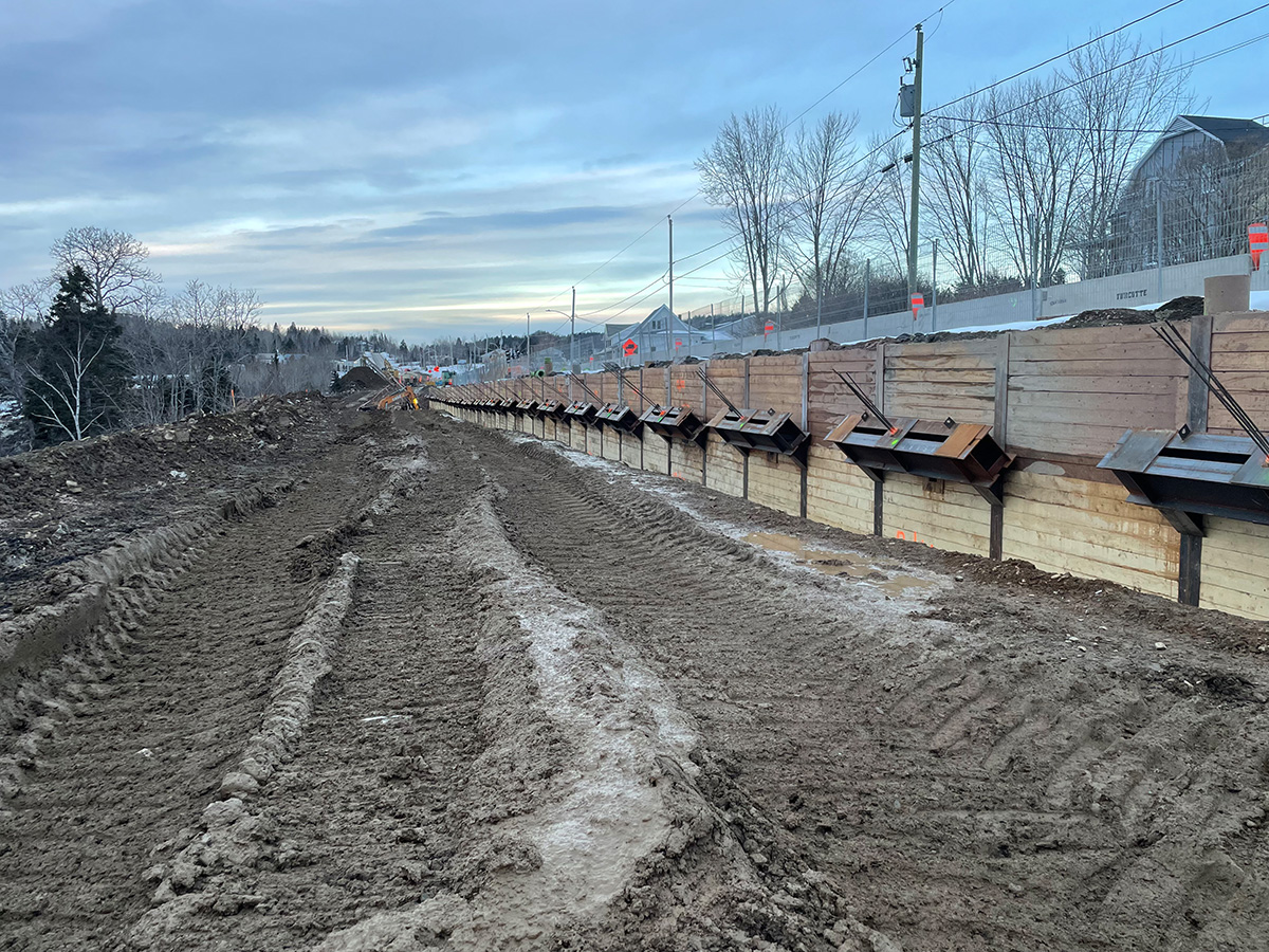 Stabilisation de roc et mur Berlinois - Perforoc